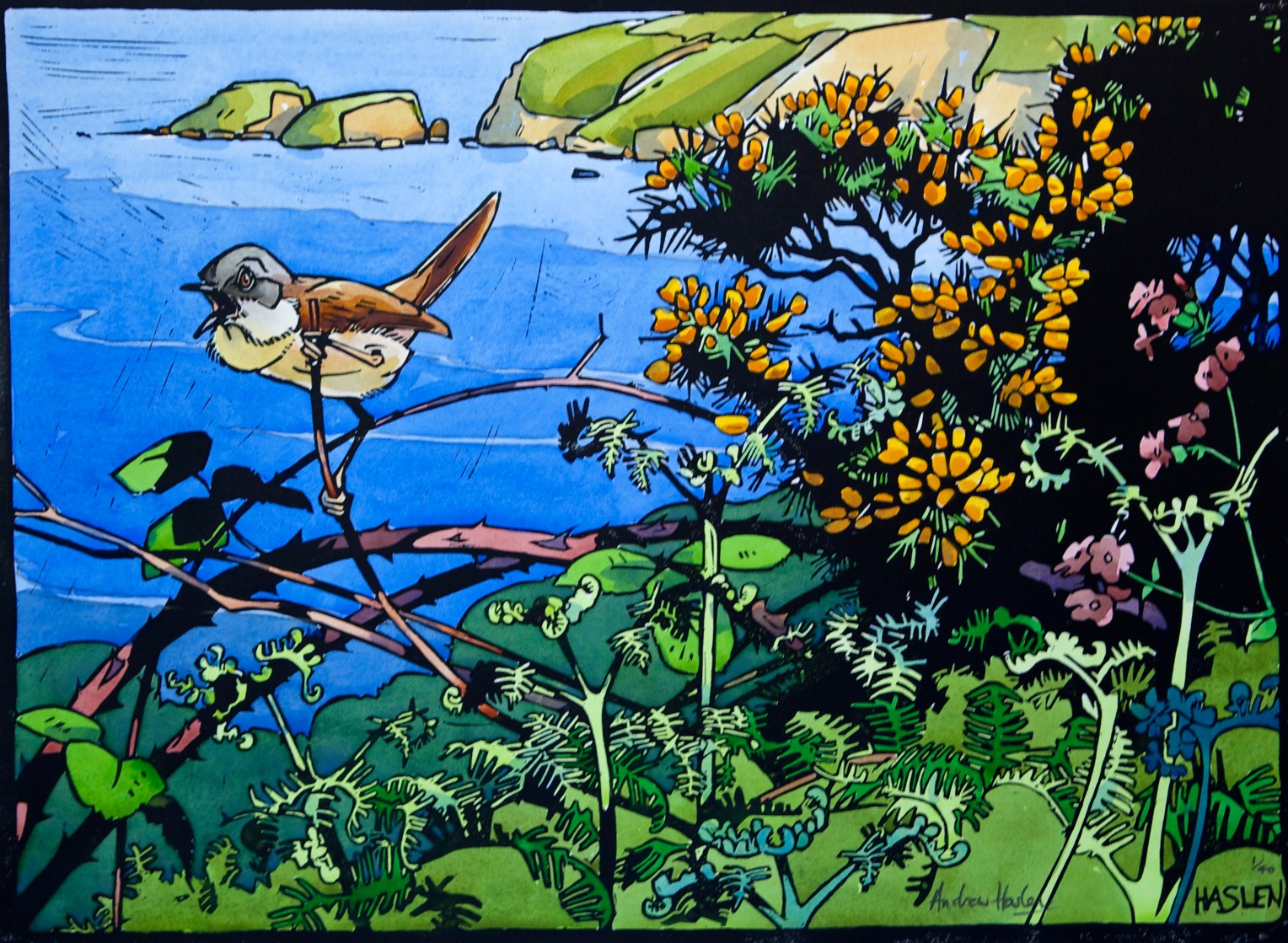 Linocuts | Project Types | Andrew Haslen