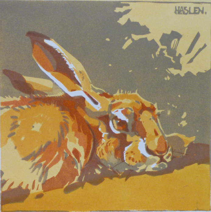 Lazy Hare | Andrew Haslen